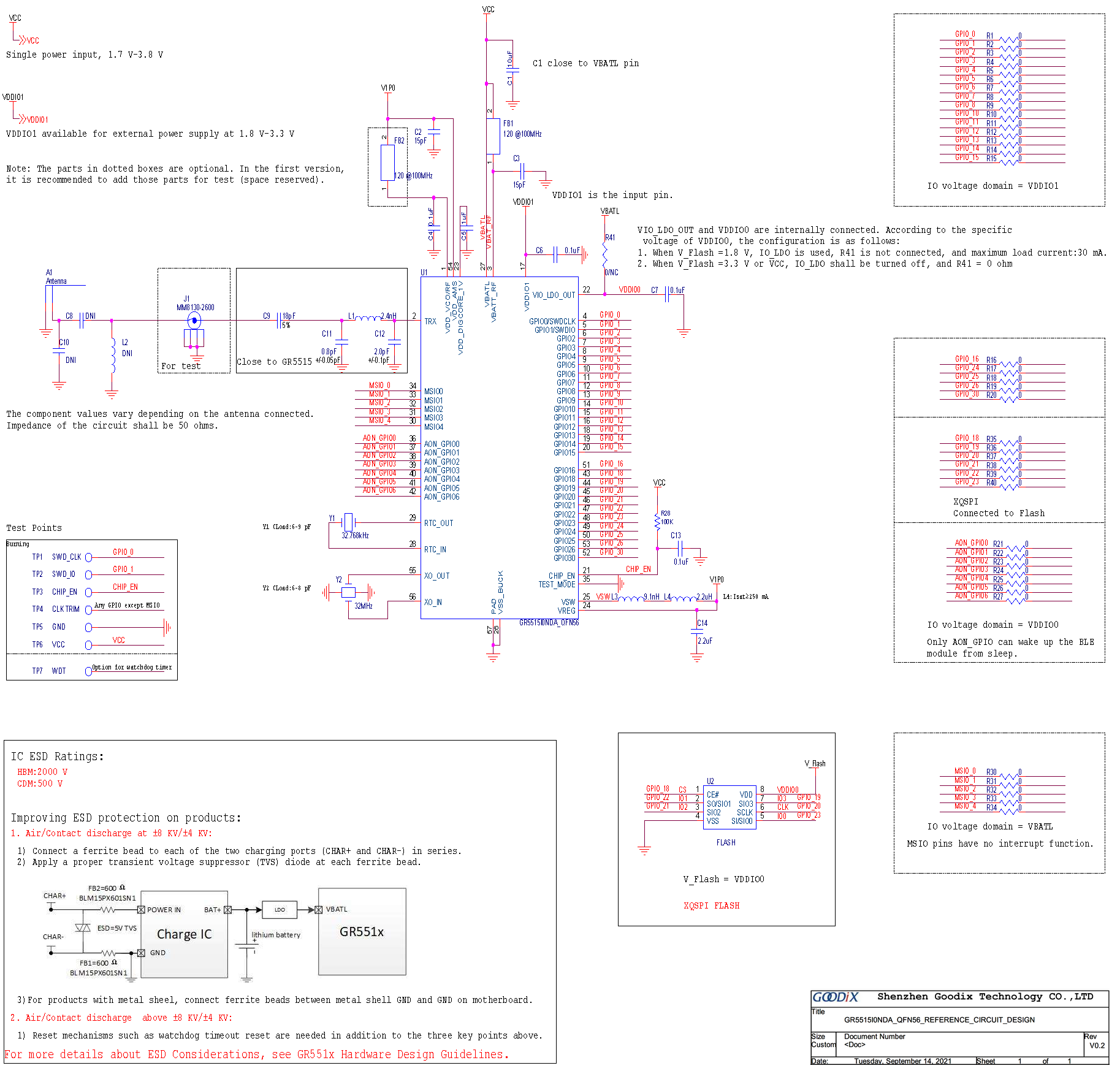 GR551x硬件设计指南 | 汇顶科技